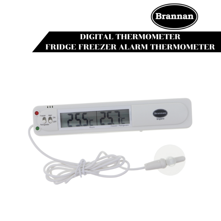 DIGITAL THERMOMETER [FRIDGE FREEZER ALARM THERMOMETER] – SCaL